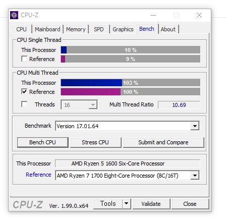 8core/16T(쓰레드)로 동작하는 AMD Ryzen 5 1600/1600X :: 유앤아이의 뉴패러다임