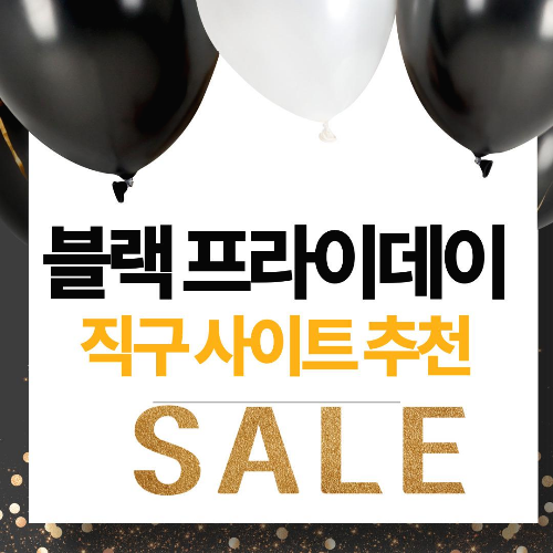 블랙프라이데이 직구 사이트 세일 기간 및 준비물