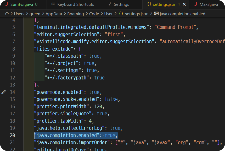 [VScode]자동 import가 뜨지 않을 때