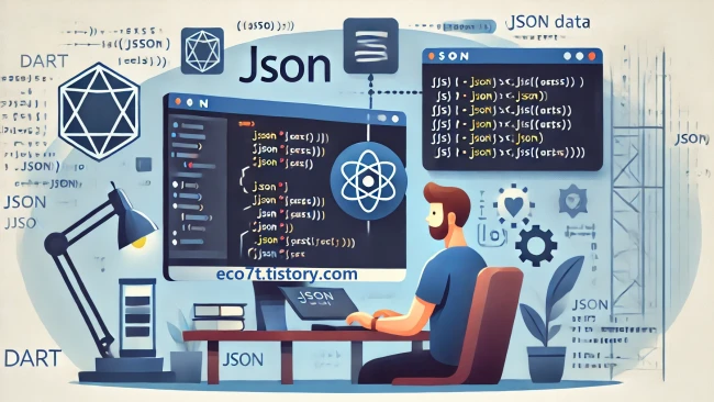 Dart 프로그래밍 Json 데이터 처리 Json 파싱과 직렬화 Dart 기초 23