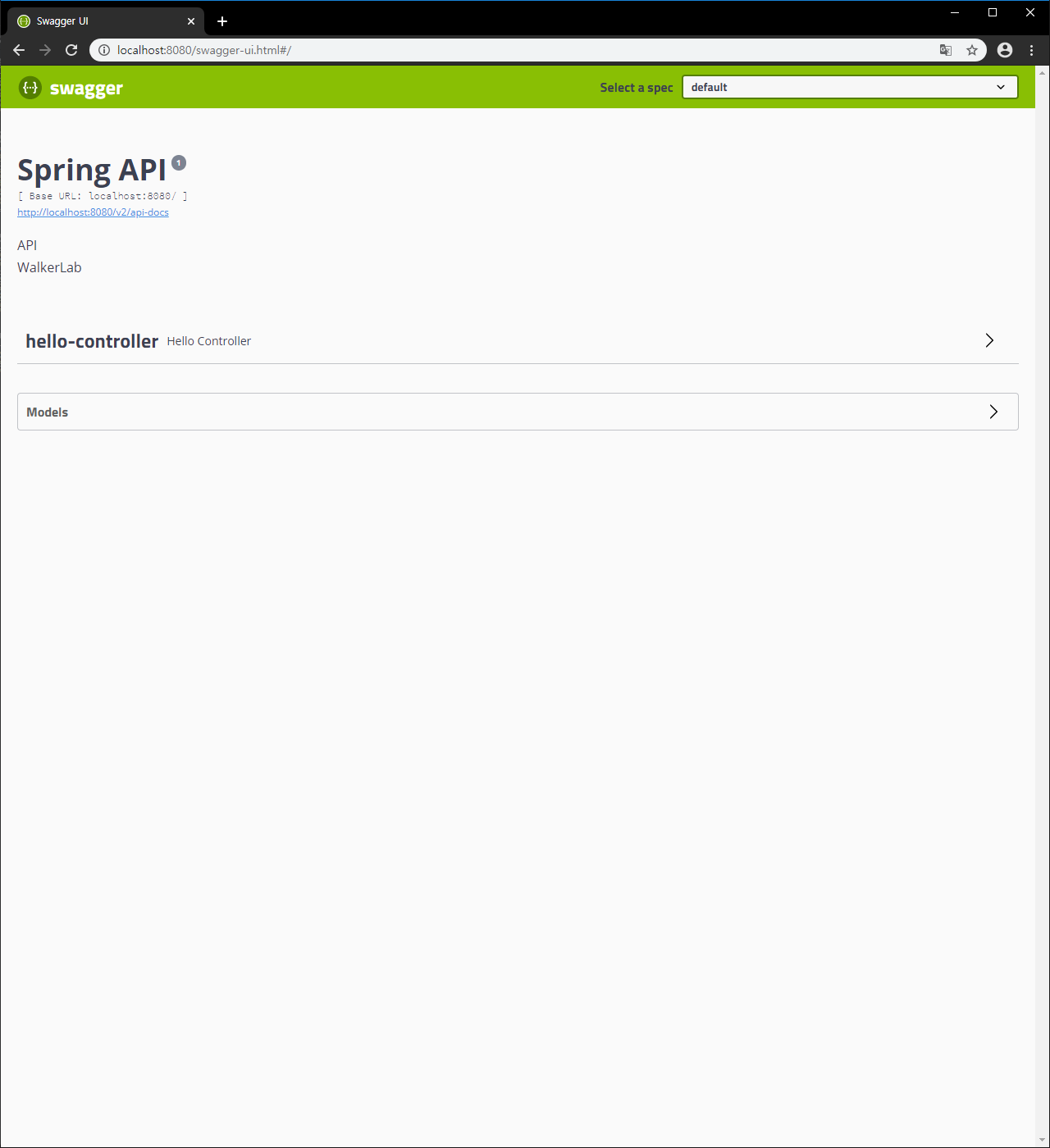 [Spring&Angular] Spring 게시판 만들기 - Swagger