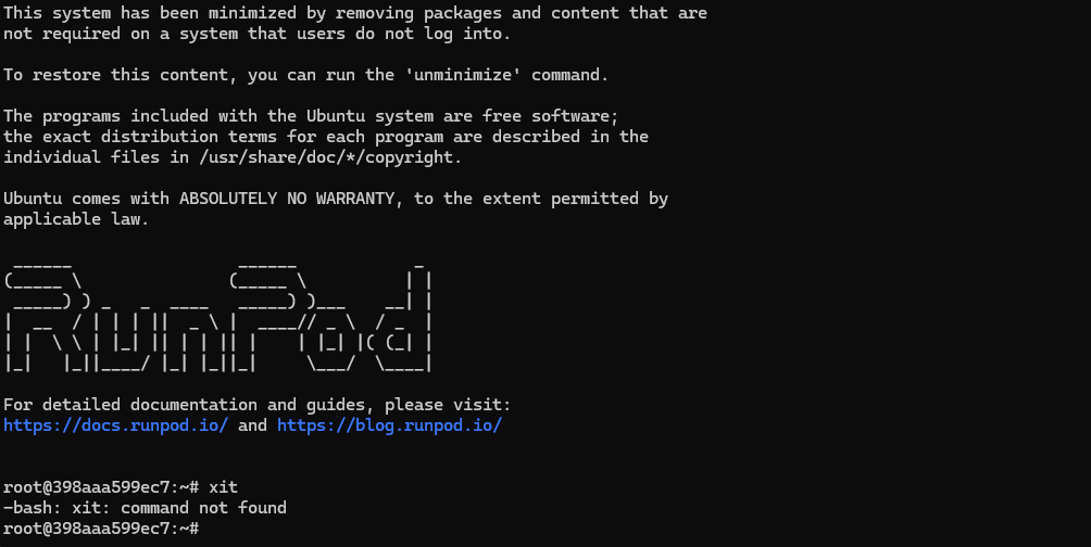[RunPod] RunPod (비용 및 Pycharm SSH 연결 방법)