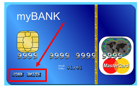 Cardholder name이란?