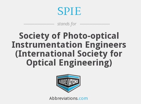 국제광공학회 SPIE 이야기 입니다.