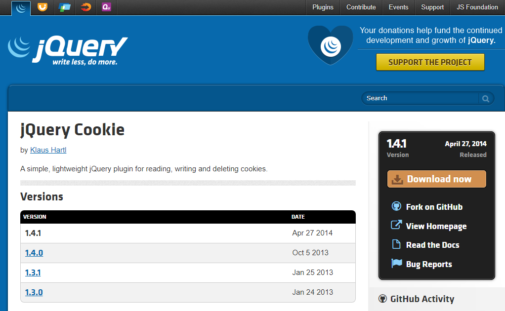 jquery-cookie 플러그인은 간편하게 쿠키(cookie) 를 생성하고 쿠키 만료일을 설정할 수 있는 플러그인을 말하는데요...