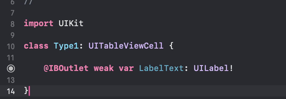 테이블 뷰(UITableView)_[iOS/Swift]_(2)