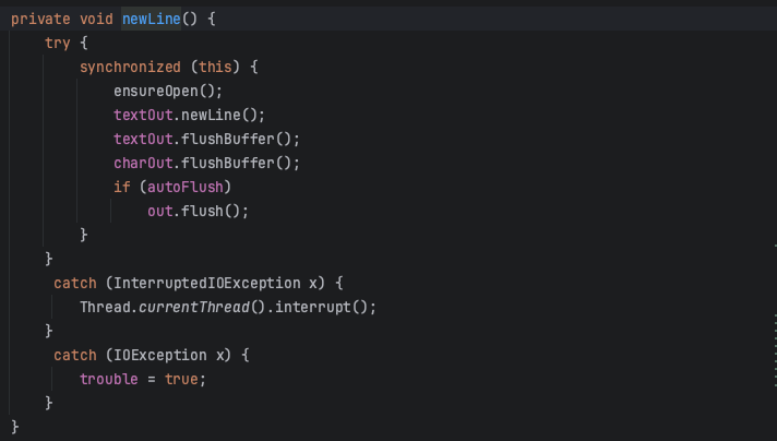 [java] System Out Println 왜 사용하면 안돼