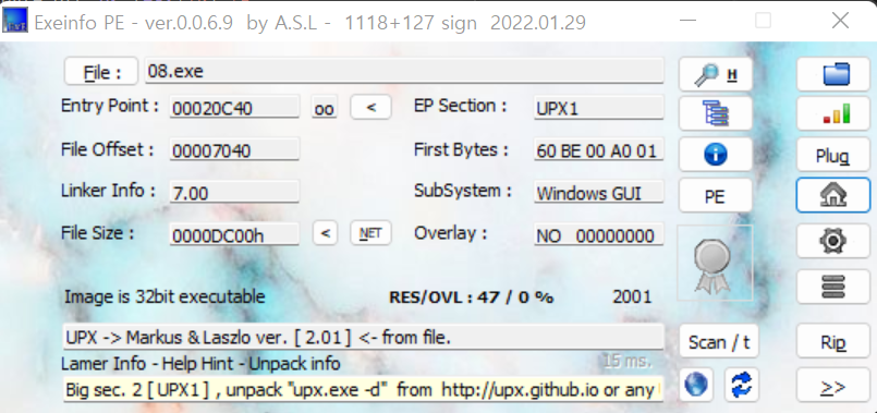 [codeengn] Basic RCE 08 :: bss 영역