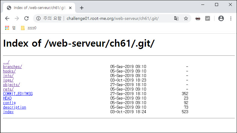 [root-me] Insecure Code Management :: Shine Myself