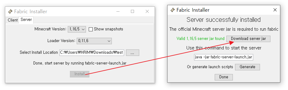 Cent OS 7.9 最简单架设 Minecraft Fabric服务器