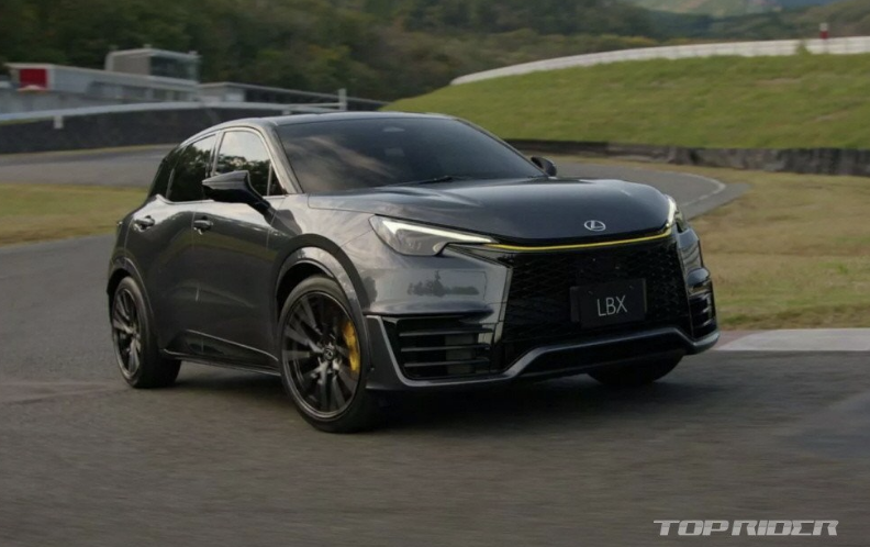 렉서스 300마력 소형 SUV LBX 공개(모리조 RR 콘셉트카)