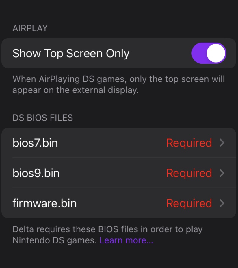 아이폰 iOS 에뮬레이터 Delta 사용 방법 및 Bios 다운