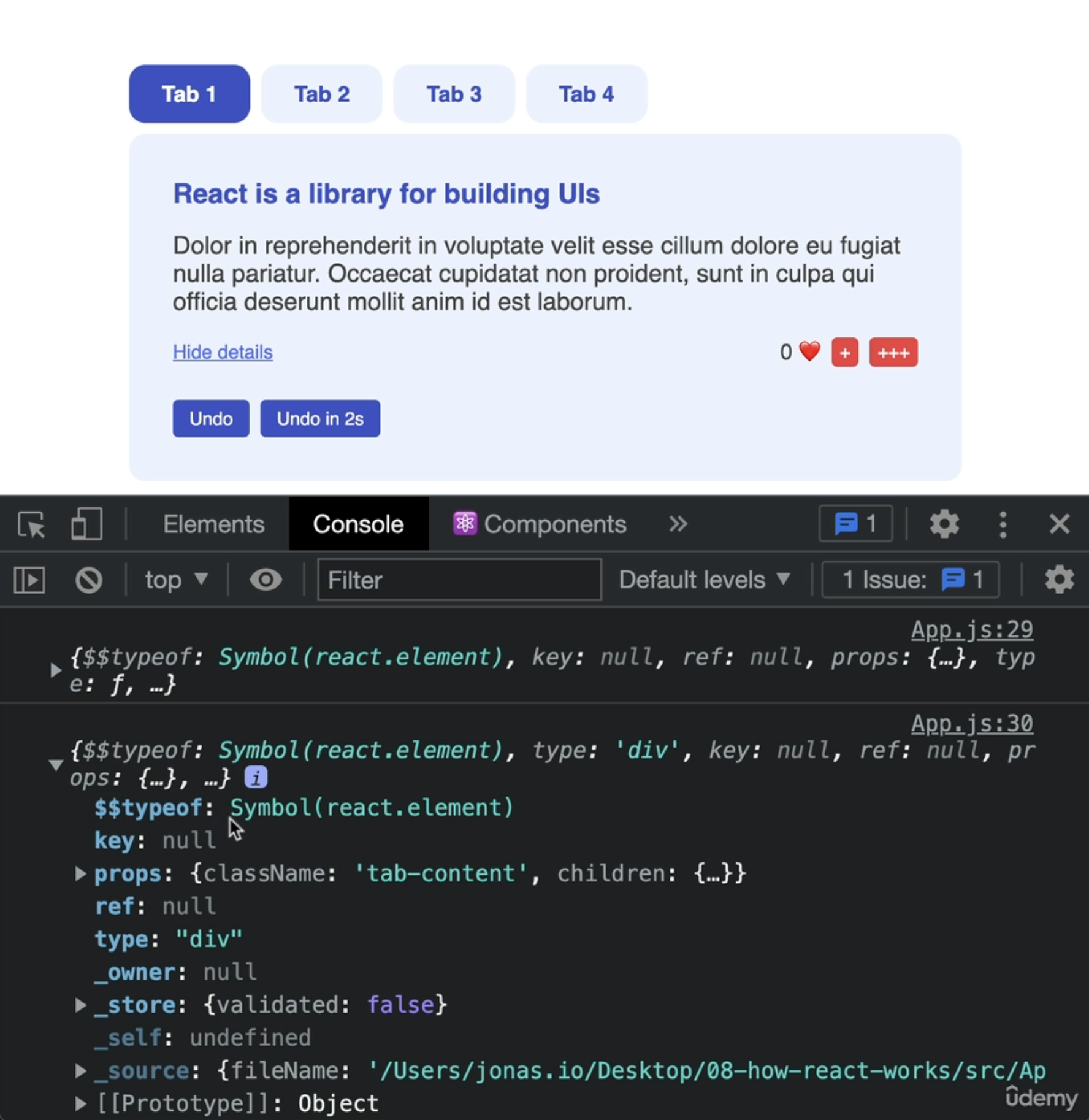[React] Component가 Instance, Element로 변화는 과정 — 코딩 1.5