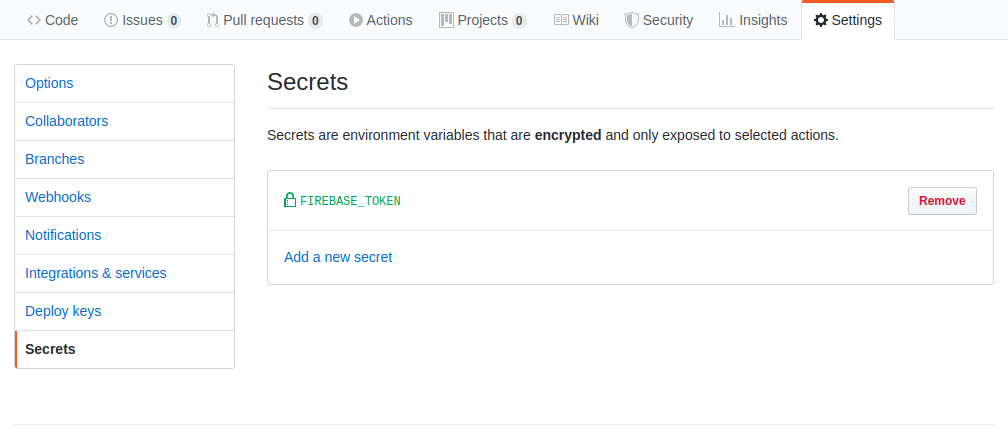 Github Actions - Matrix & Secrets