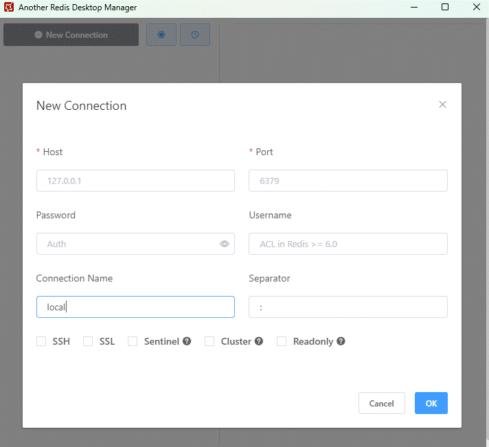 redis gui tool download(Another Redis Desktop Manager) 설치