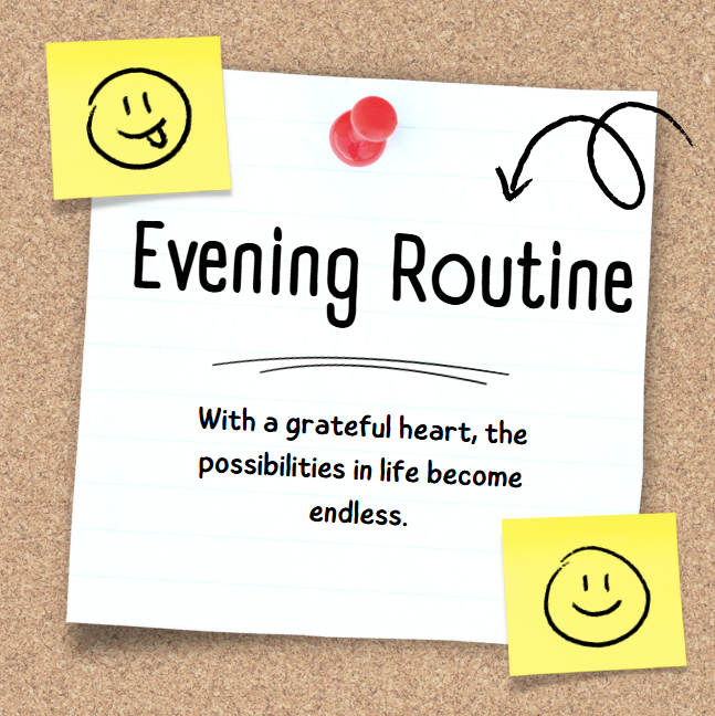[영어 공부] Evening Routine