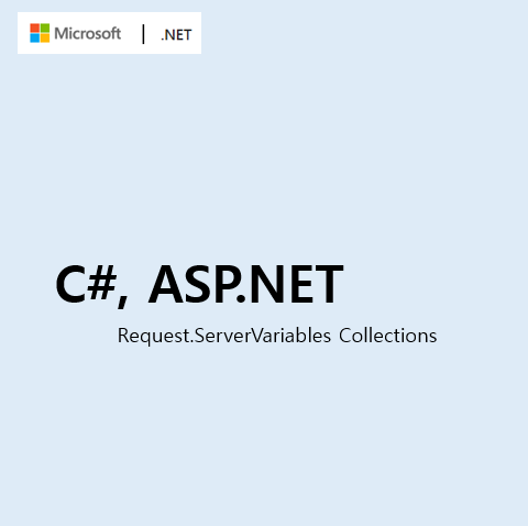[asp.net] Request.ServerVariables Collections 정보 보기