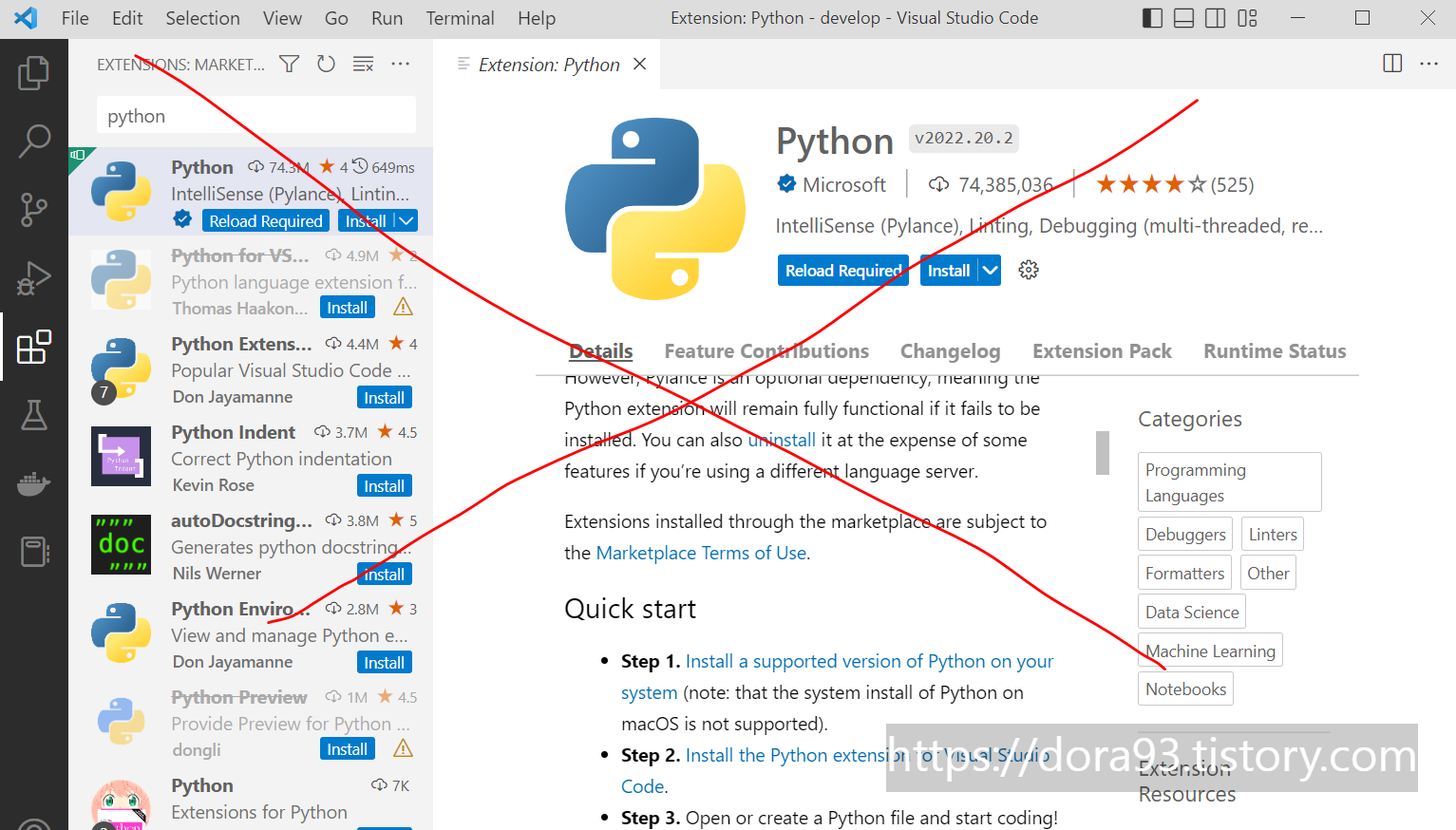[개발환경세팅] Window VSCode에 원하는 python version 설치하기