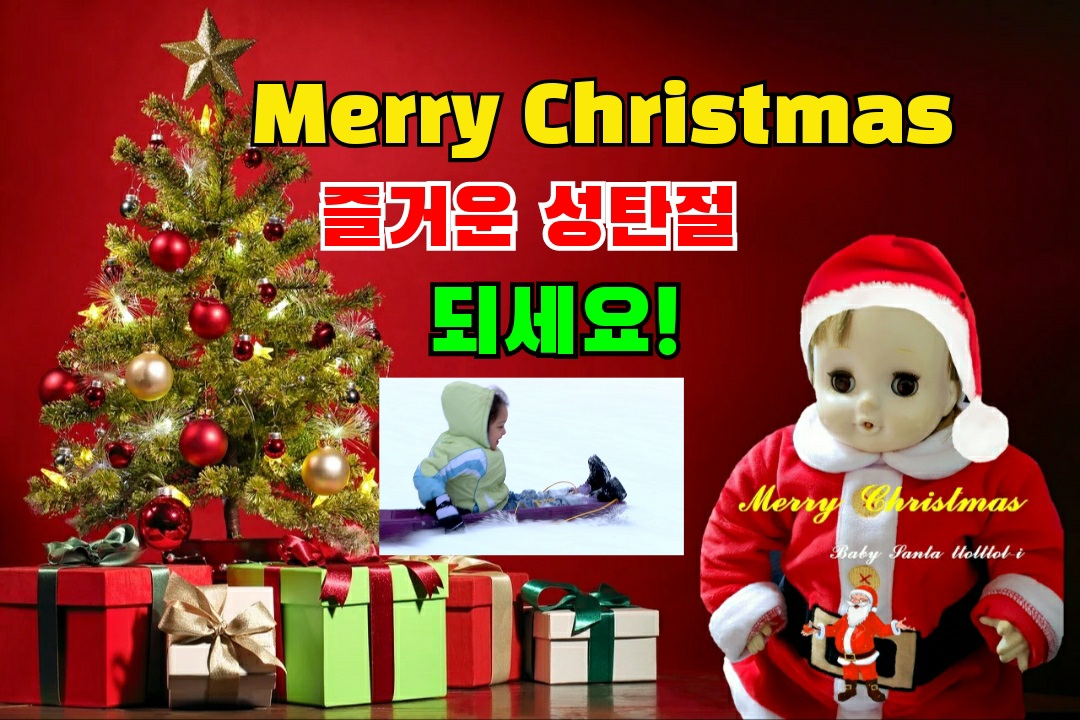 즐거운 성탄절 되세요!(Merry Christmas)