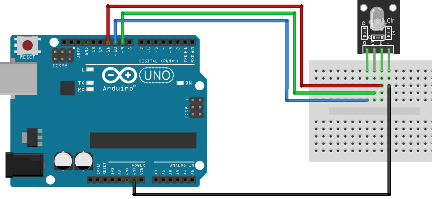[엔트리x아두이노] RGB LED 제어하기 (HW-479)