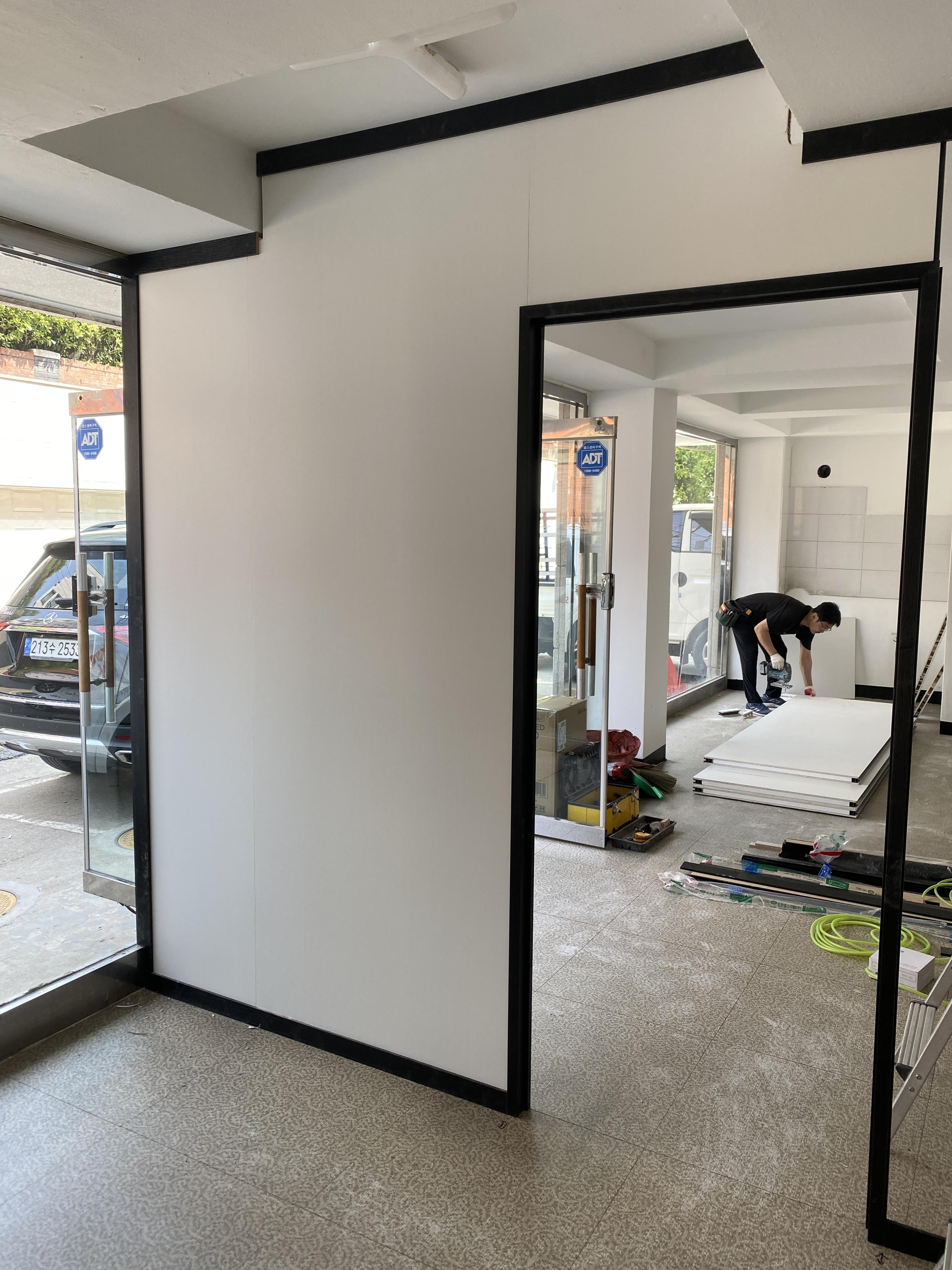시흥 사무실 가벽파티션 칸막이 공사