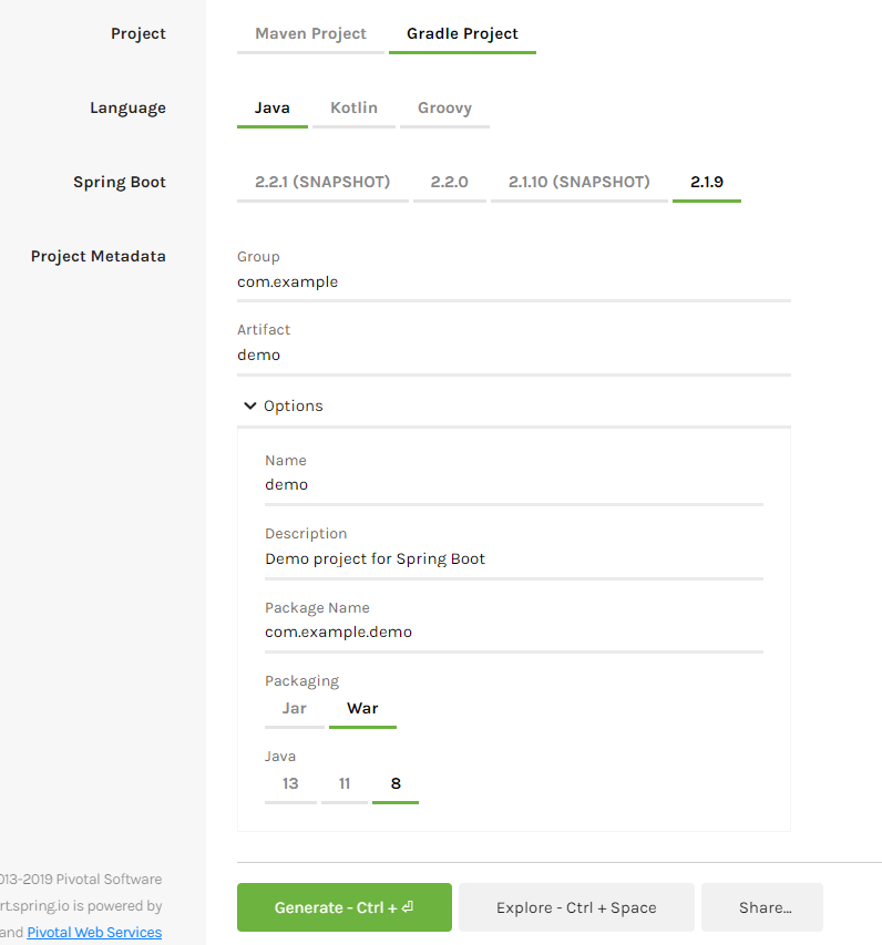[springboot] jar파일이 jsp경로를 못찾는 경우, intellij에서 war 빌드
