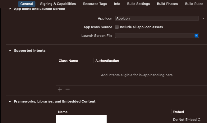 [iOS]3rd part framework config update(Unable to install...Domain: com.apple.dt ...