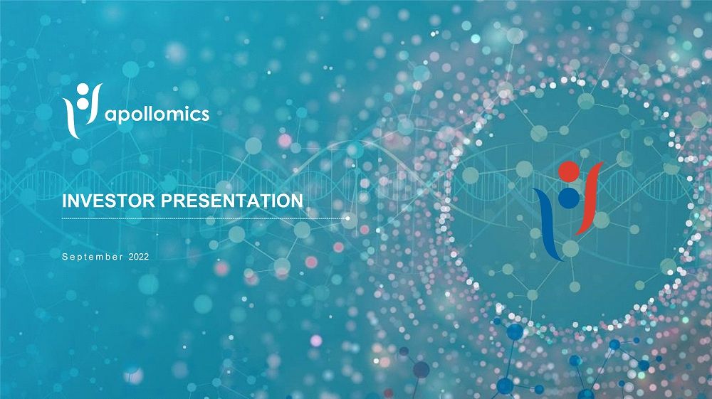 APLM(Apollomics), 새로운 종양 치료제 회사의 나스닥 상장 발표