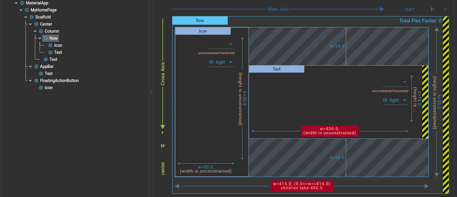 [플러터] DevTools - (1) Flutter Inspector