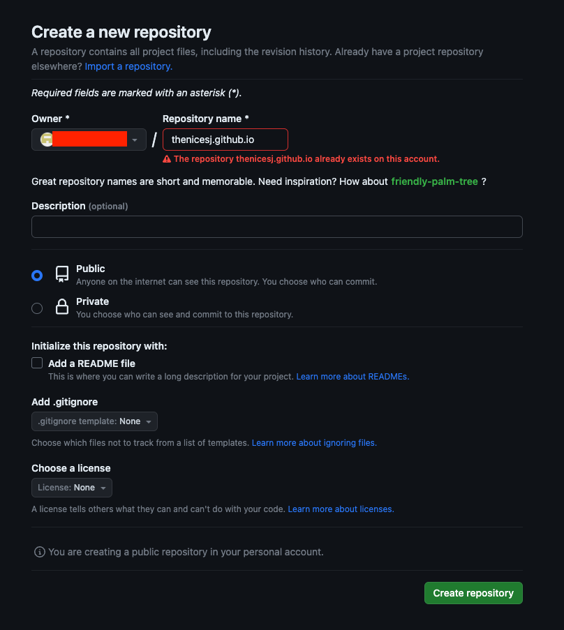 github.io 사이트 만들기 : 네이버 블로그