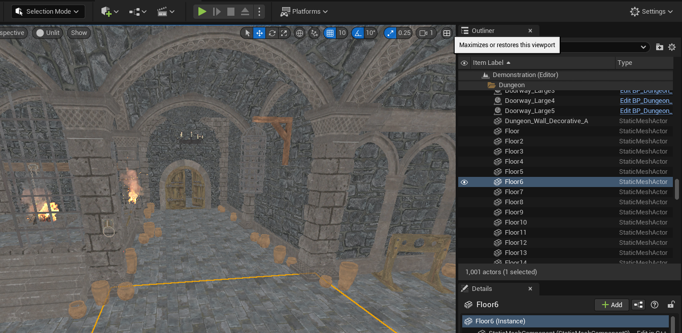 Unreal Day - 20 - Section Intro - Crypt Raider