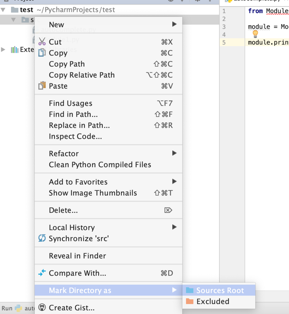 [Python] 파이참 'Unresolved reference xxx' 에러 해결 방법