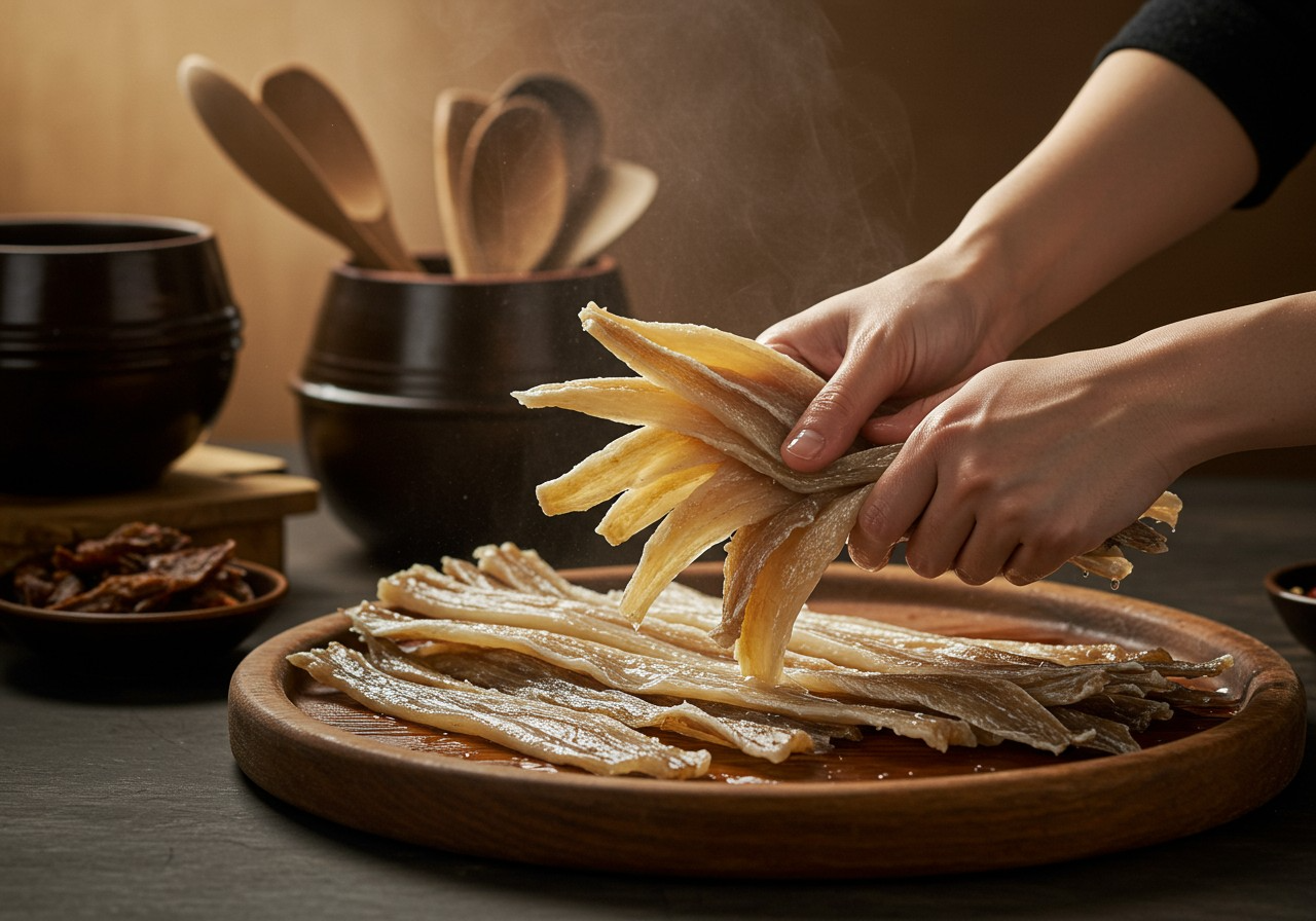 10-15 Minute Meals : Dried Pollack Soup 북엇국 Bugeotguk