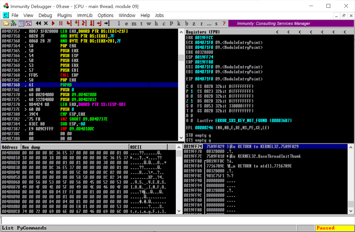 [CodeEngn] Basic RCE L09 Write-Up