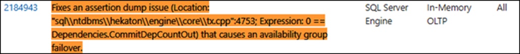 SQL Server 2019 In-memory DTC Transaction이 Rollback :: SQL