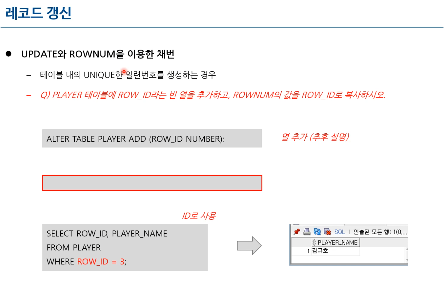 Part4-SQL 기본 및 활용-1.Basic DML - 2