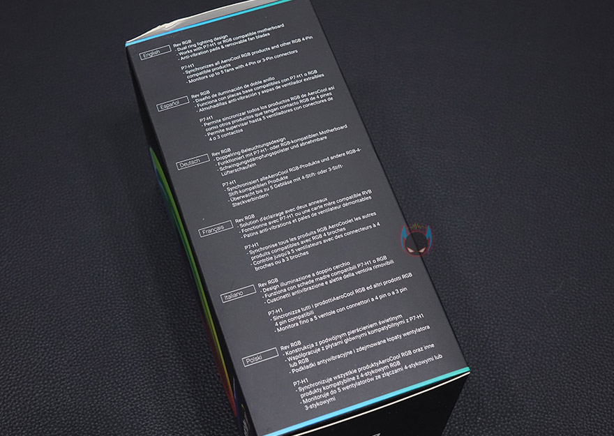 에어로쿨의 대표 링(Ring) 케이스 팬 - AEROCOOL Rev RGB Pro