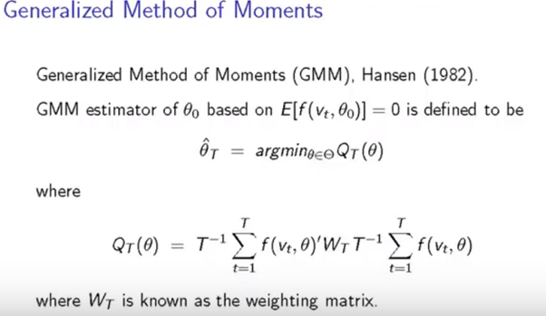 [공간 통계] 10. Generalizd method of moments (GMM)