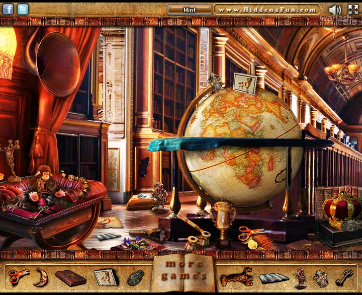 Hidden4Fun 숨은그림찾기 - The Book of Secrets - 플래시게임 | 와플래시 게임 아카이브