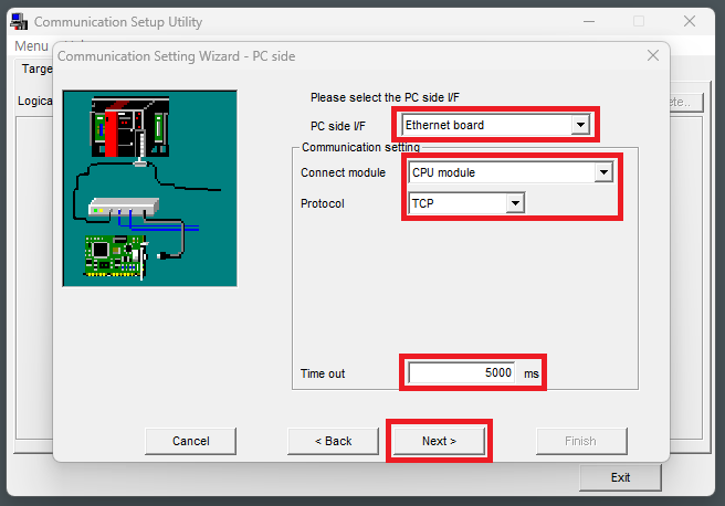 C# 미쯔비시 PLC 실제 실전 연결 방법_1(MX Component, 시뮬레이션 X)