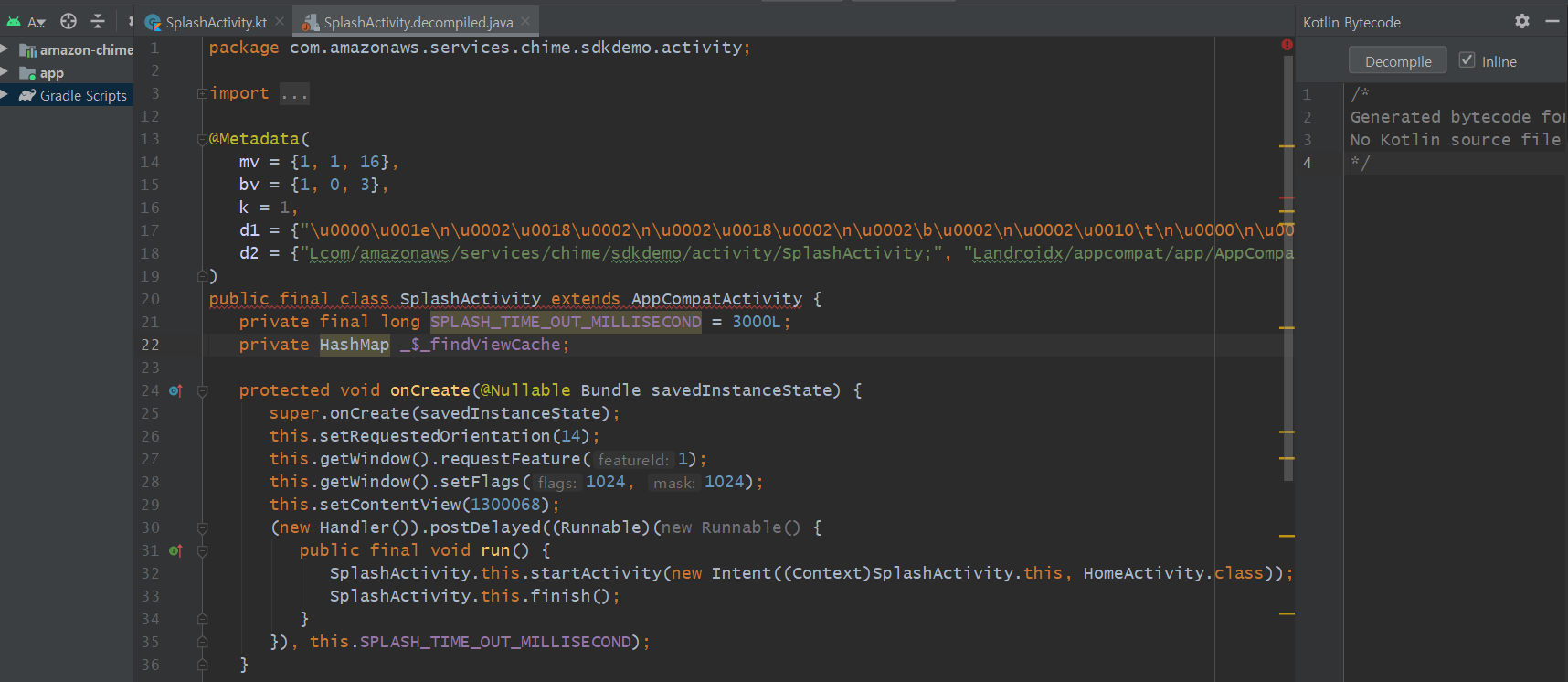 Kotlin 코드를 java 로, java 코드를 Kotlin으로 변환하기