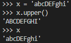 [python] 문자열 대소문자 변환하기 (upper, lower, isupper, islower) by bskyvision.com