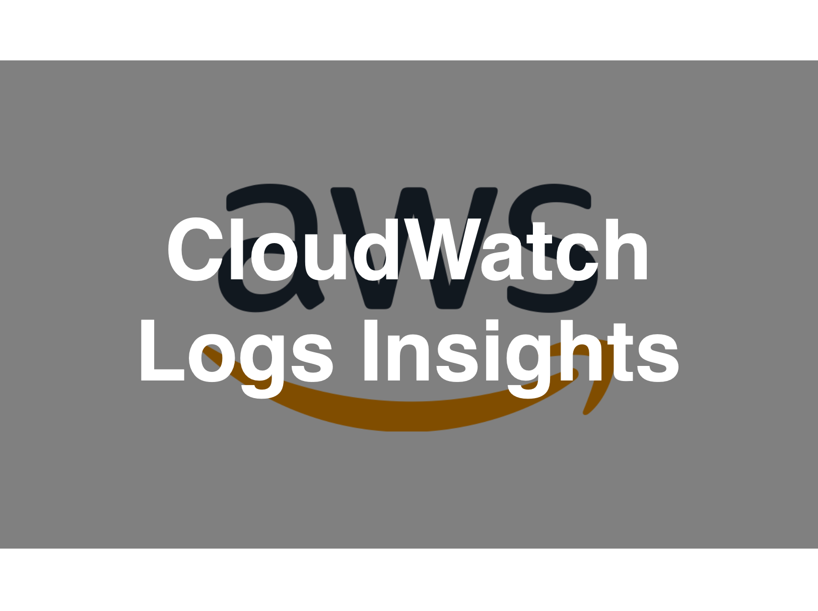 [AWS] CloudWatch Logs Insights Query - aruru 블로그