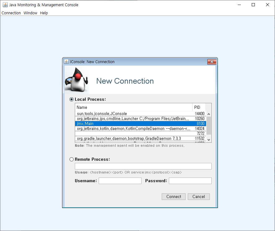 [Java] JMX (JavaManagement eXtension) 간단한 예제 코드