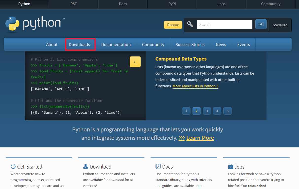 TensorFlow 설치하여 사용하기 (Python, Jupyter notebook)
