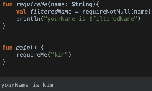require 와 Check 로 코드에 조건 부여하기 # Kotlin