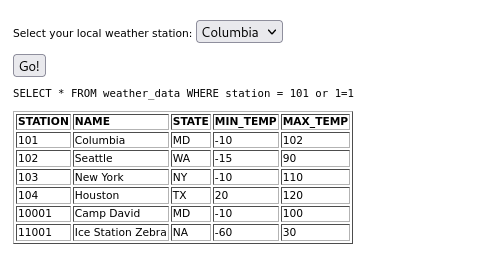 [SK shieldus Rookies 19기] WebGoat - String / Numeric / Blind sql injection