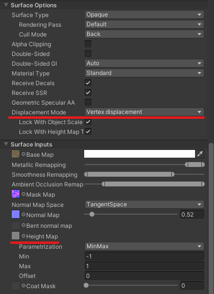 [Unity] HDRP에서 기본 Material 사용법 (2)
