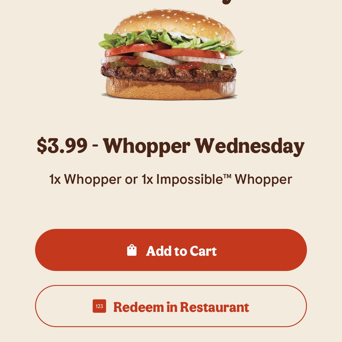 [미국 생활 팁] 미쳐버린 물가 - 버거킹 Whopper Wednesday 이용해서 $6 와퍼 세트 사먹기 🍔🍟