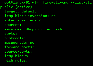 [Linux] 리눅스 firewalld